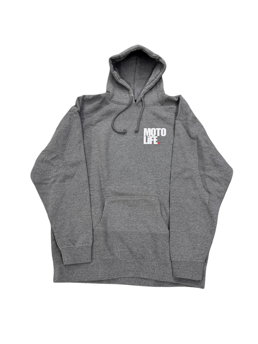 V2 Grey Box Logo HD Hoodie – Motolife, Inc.