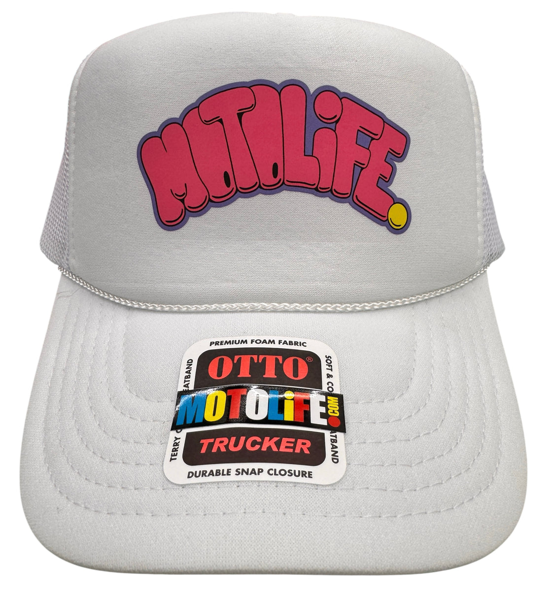 White Foamy trucker! – Motolife, Inc.